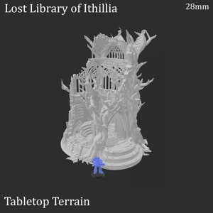 Lost Library of Ithillia - Elven Ruins - Fantasy Terrain DND Aos ...