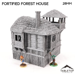 Fortified Forest House - DND Aos Pathfinder Conquest Miniatureland ...