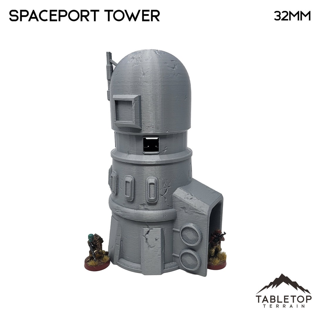 Desert Spaceport Tower - Star Wars Legion Tower - Desert Tabletop ...