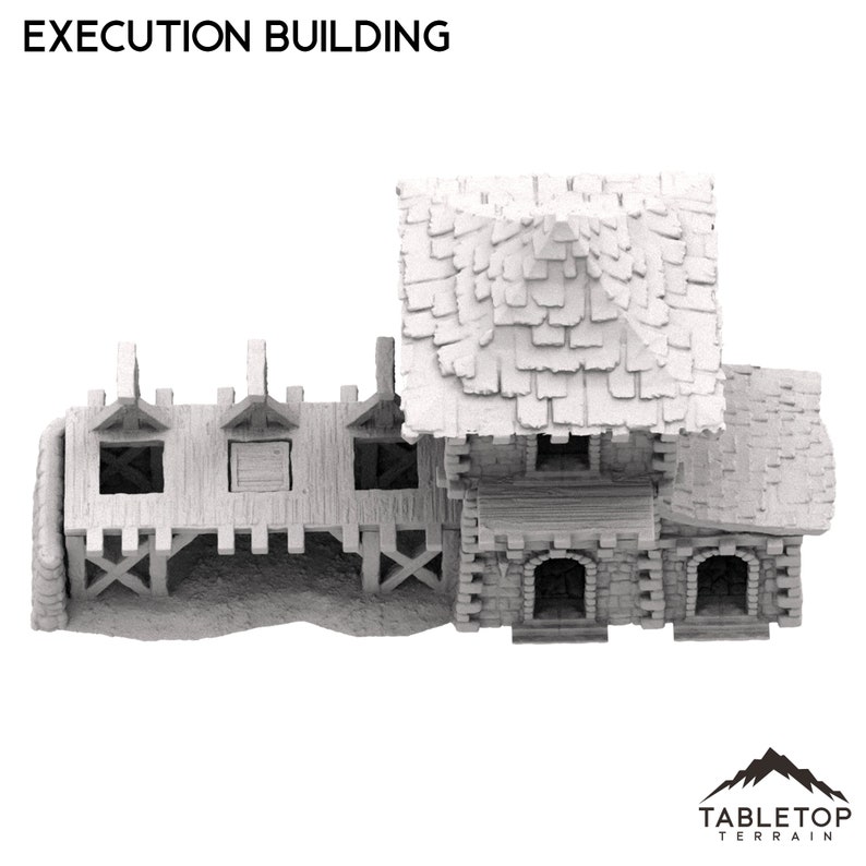 Execution Building - DND Aos Pathfinder Conquest Miniatureland Tabletop ...