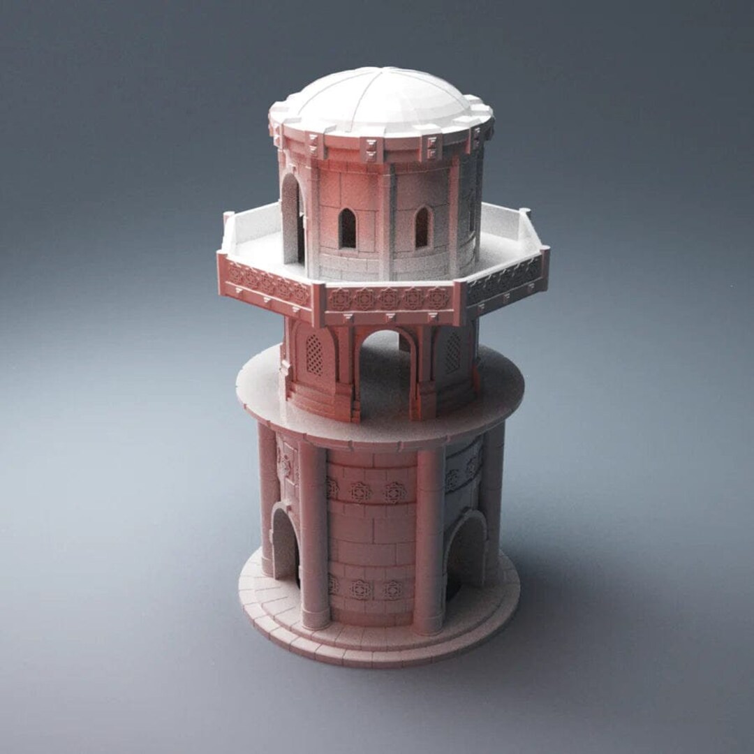 Atreus Settlement Temple Tower - Star Wars Legion Shatterpoint Building ...