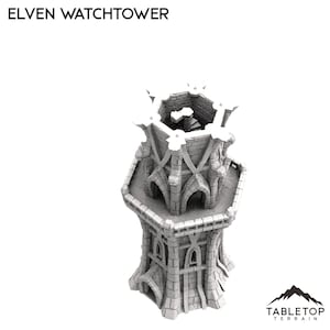 Elven Watchtower - DND Aos Pathfinder Conquest Miniatureland Tabletop ...