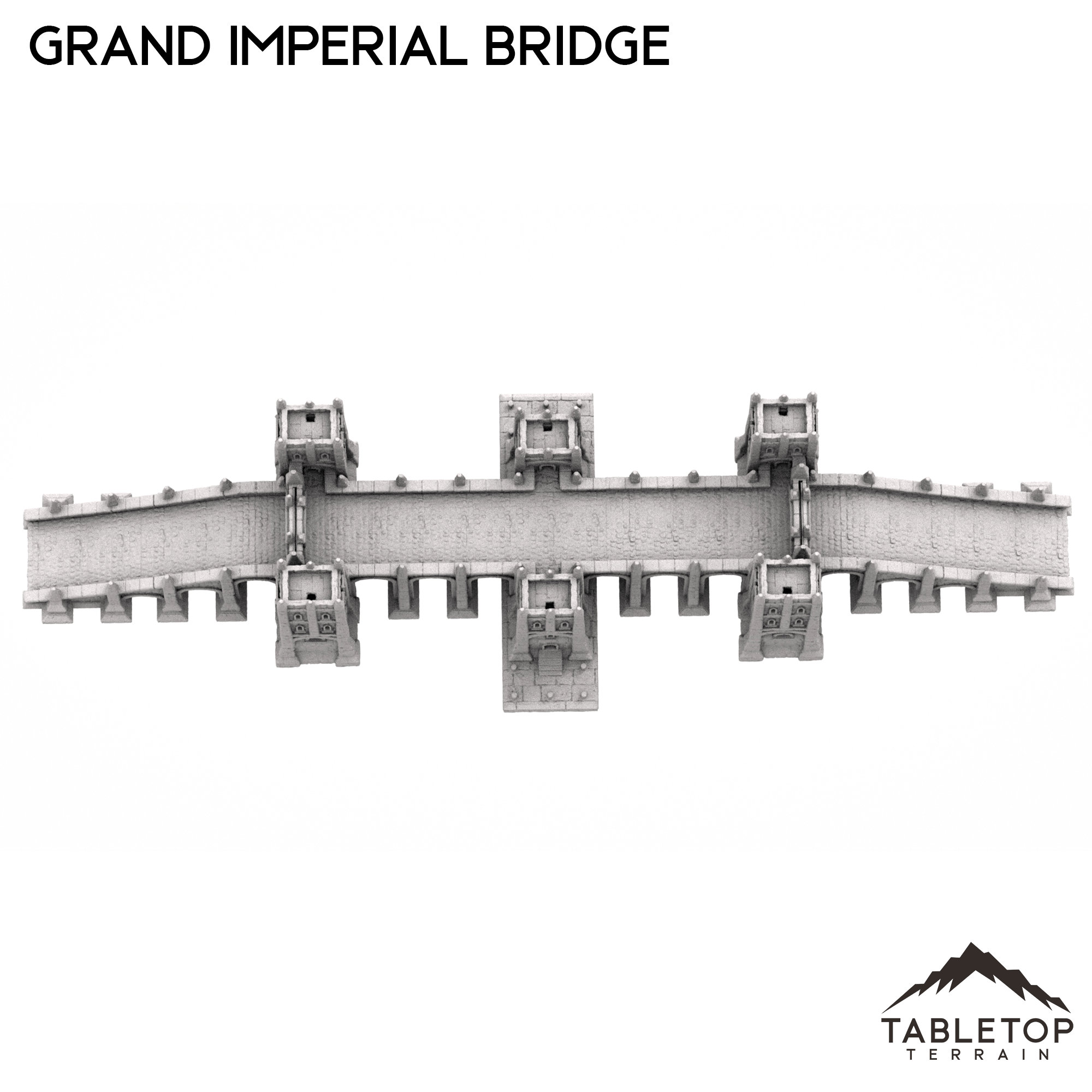 Grand Imperial Bridge - DND Aos Pathfinder Conquest Miniatureland ...