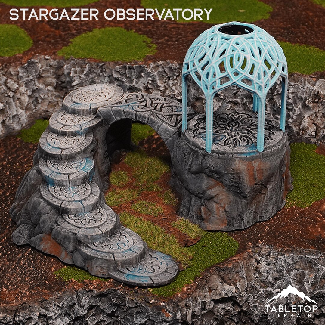 Stargazer Observatory - Kingdom of Noldareth - Tabletop Terrain Fantasy ...