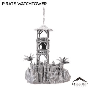 Pirate Watchtower - DND Aos Pathfinder Conquest Miniatureland Tabletop ...