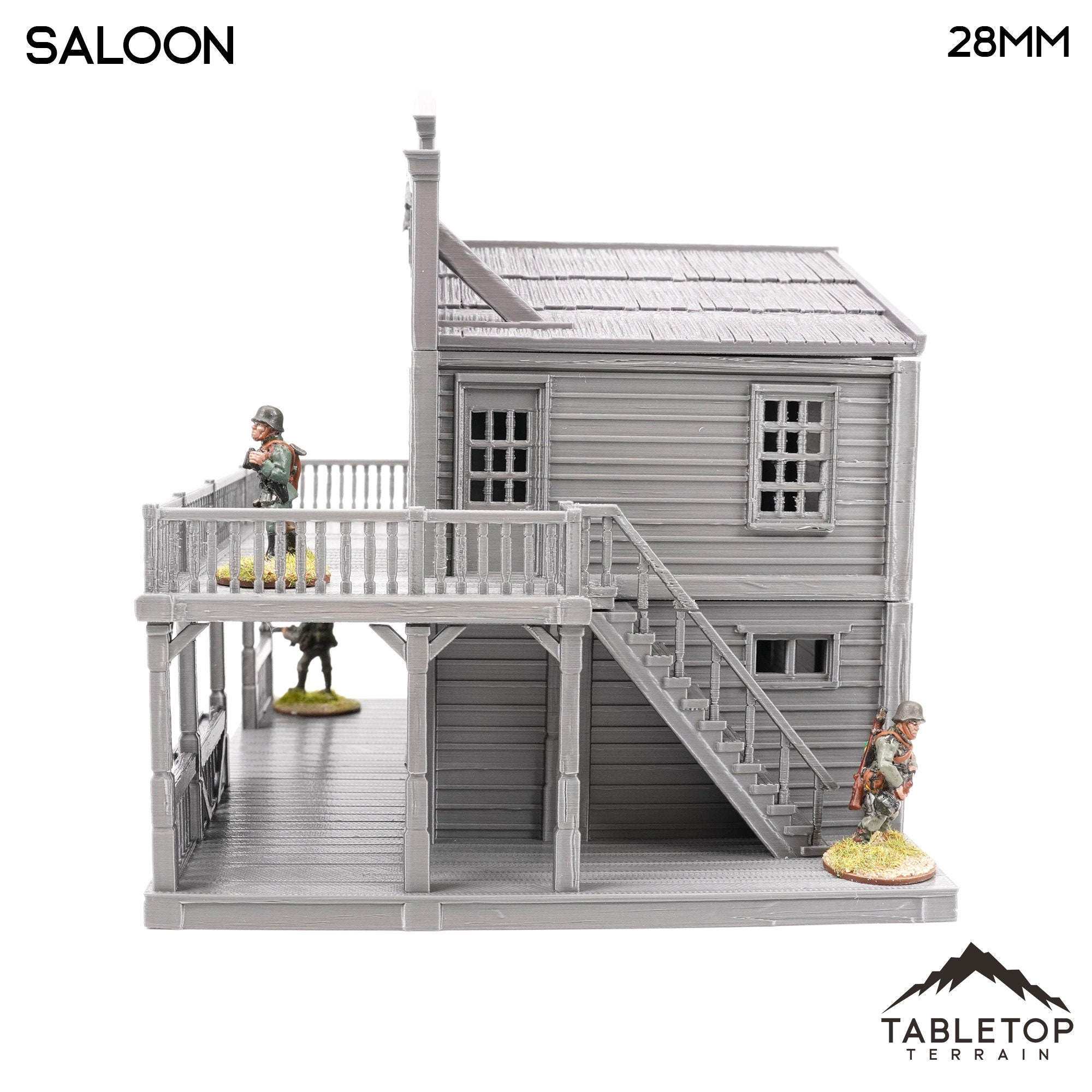 Saloon - Wild West Building - Wild West Exodus Tabletop Terrain ...