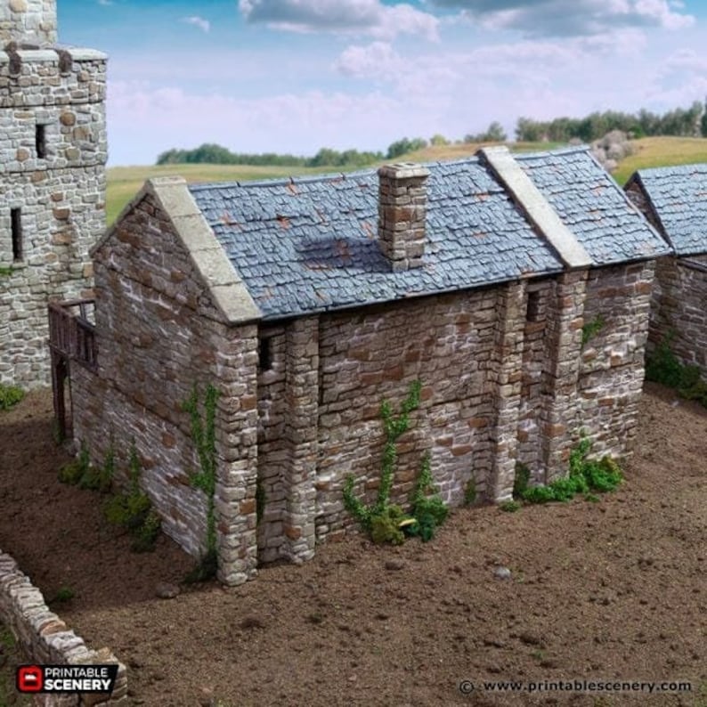 Black Rock Barracks - Country & King - Fantasy Historical Building ...