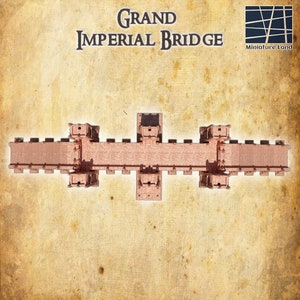 Grand Imperial Bridge - DND Aos Pathfinder Conquest Miniatureland ...