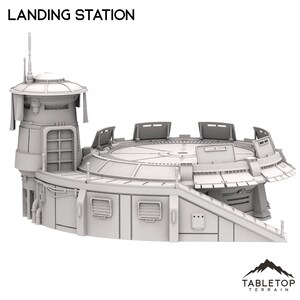 Landing Station Star Wars Legion Terrain Outer Rim War Scenery Koboh ...