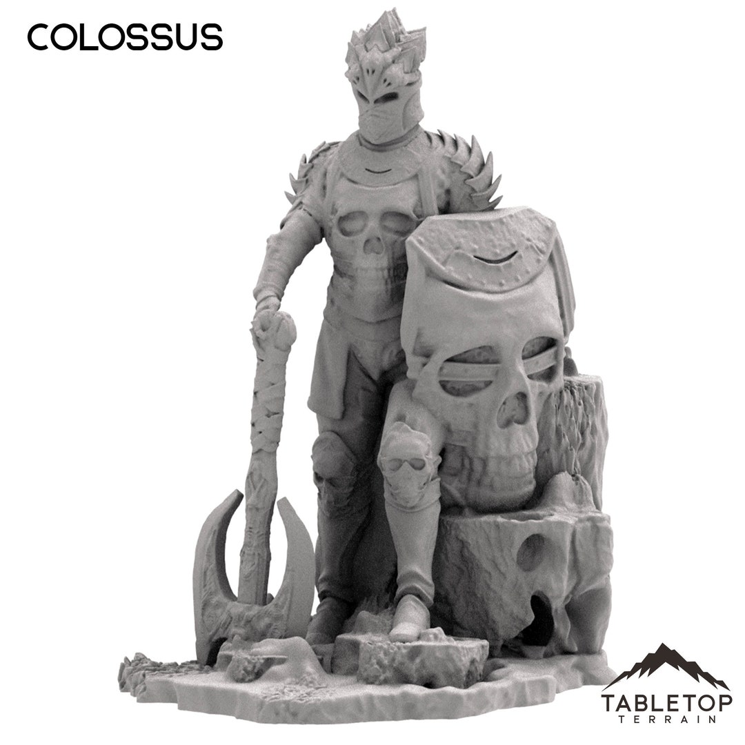 Colossus - Thematic Dungeon Terrain - DND Aos Malifaux - Etsy