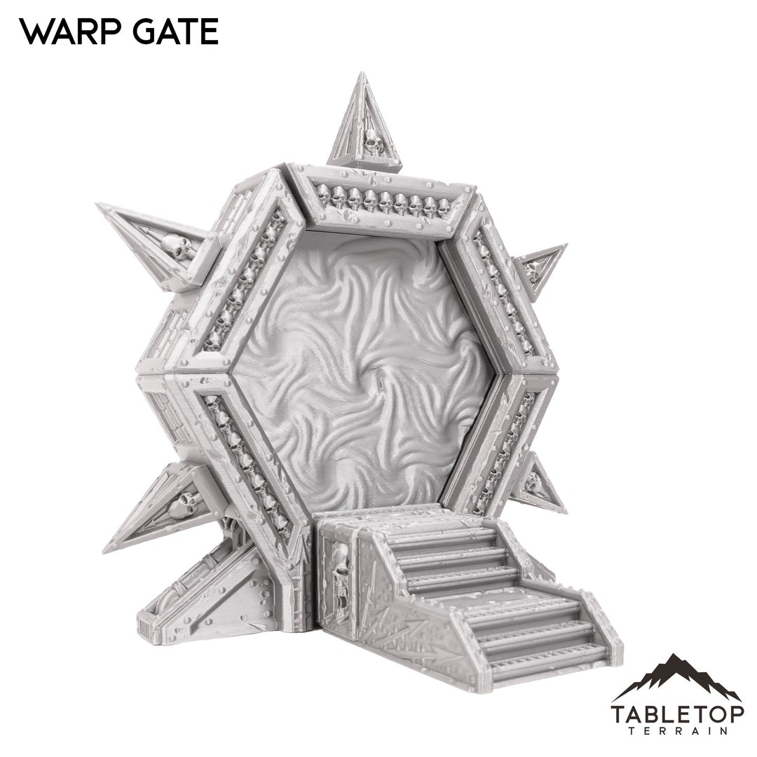 Warp Gate Demon Gate Tabletop Terrain Demon Chaos Grimdark Gothic Sci ...