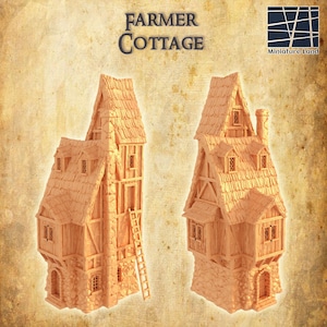 Farmer Cottage - DND Aos Pathfinder Conquest Miniatureland Tabletop ...