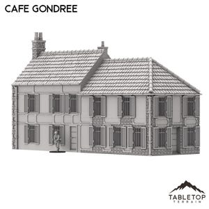 Cafe Gondrée Benouville - WWII Terrain Wargame Tabletop Terrain Terrain ...