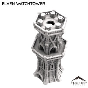 Elven Watchtower DND Aos Pathfinder Conquest Miniatureland Tabletop ...