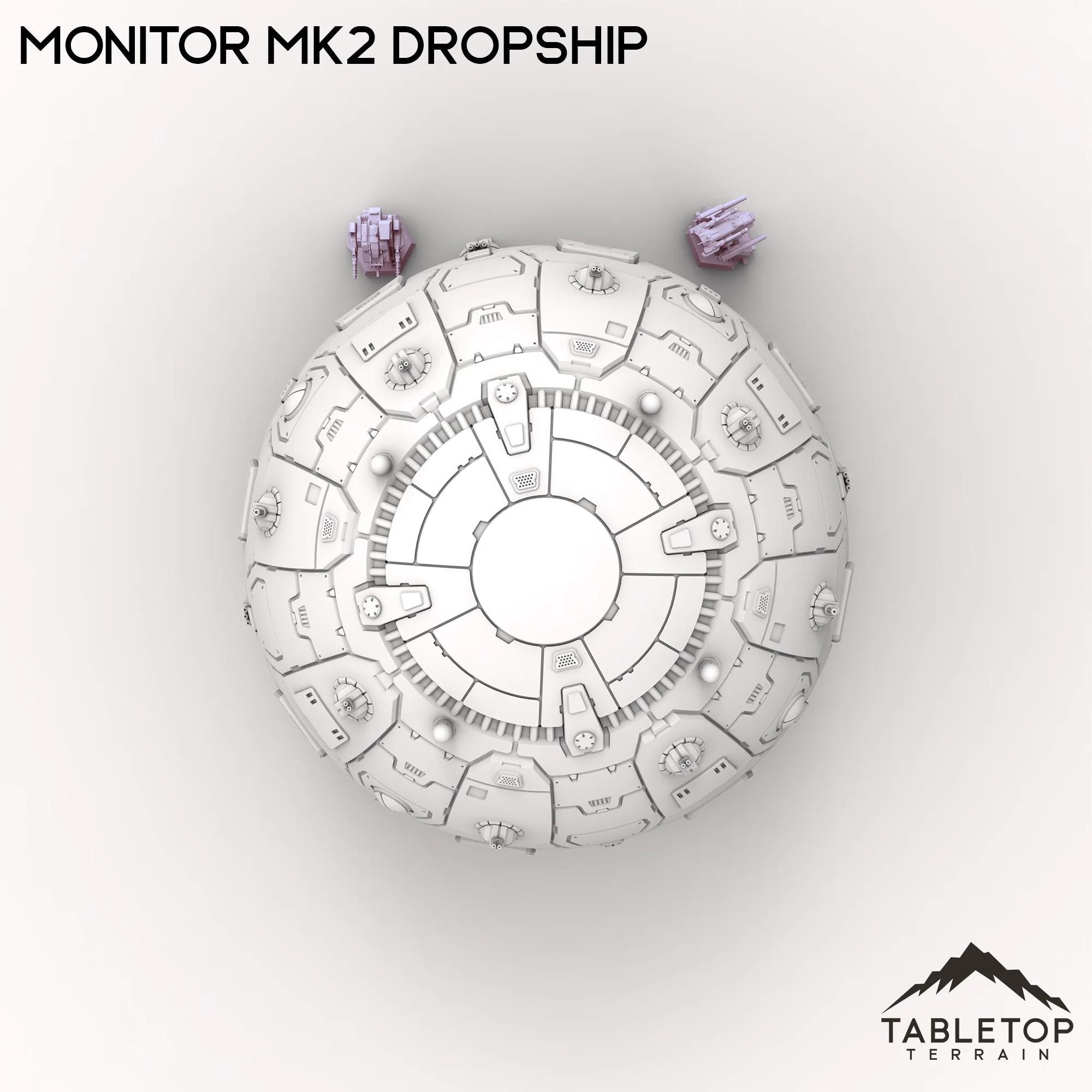 Monitor Mk2 Dropship - Hardware Studios 6mm Compatible With Small Scale ...