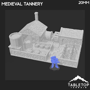 Medieval Tannery - DND Aos Pathfinder Conquest Miniatureland Tabletop ...