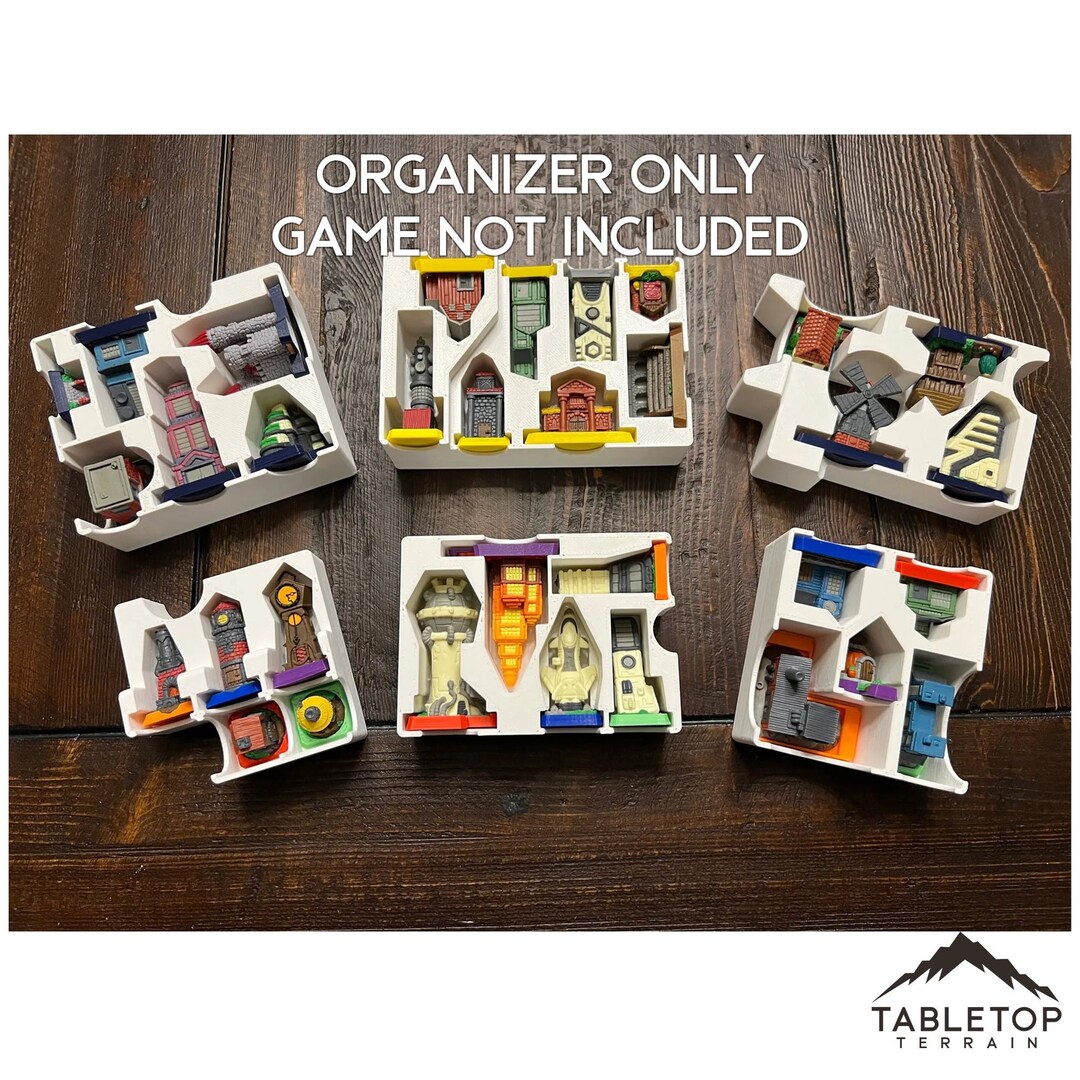 Tapestry With All 3 Expansions Board Game Insert / Organizer - Etsy