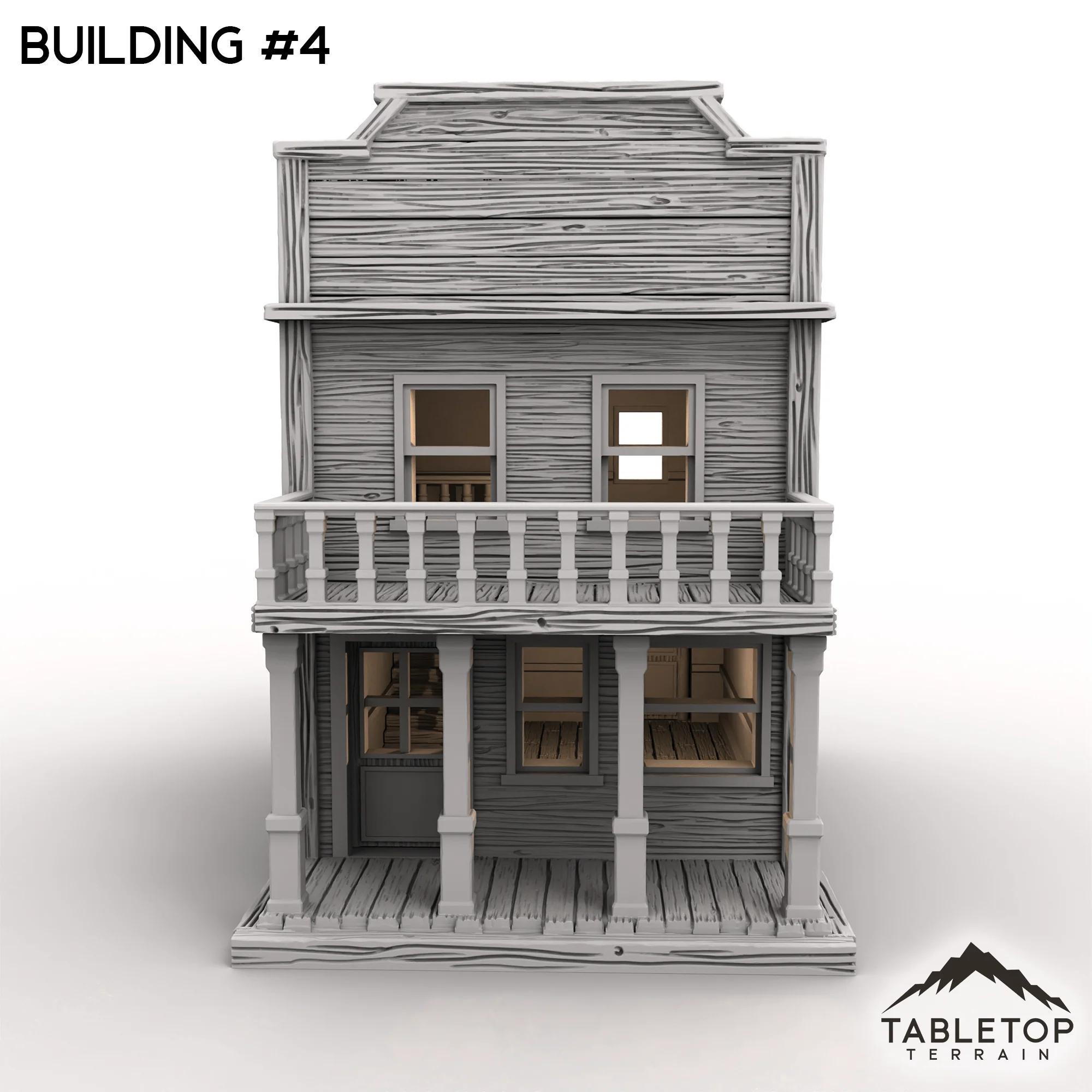 Dreadwood Building 4 - Wild West Terrain Wargaming RPG Exodus Western ...