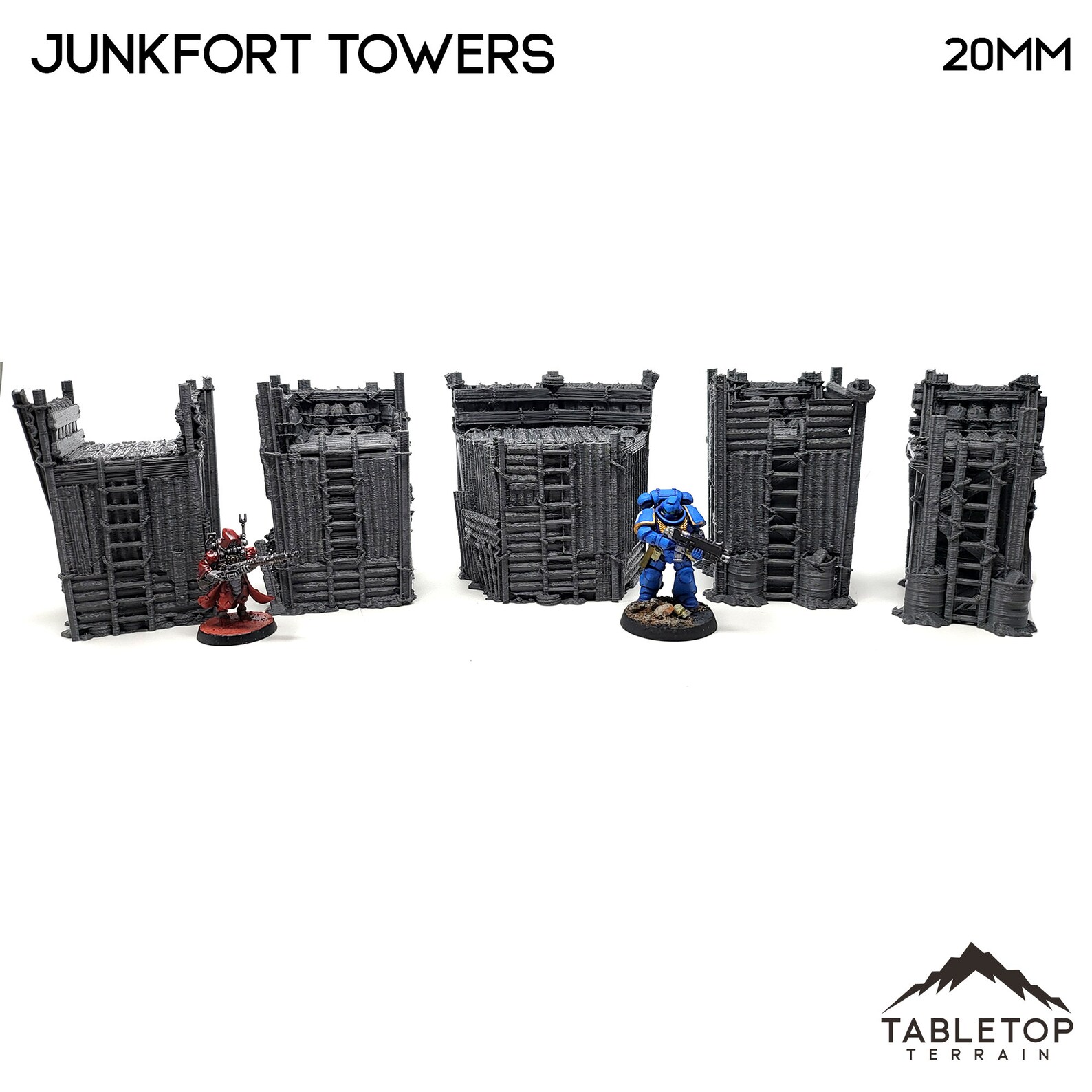 Junkfort Towers Apocalyptic Terrain | Etsy