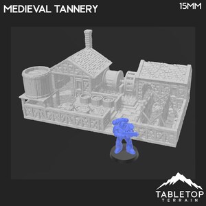 Medieval Tannery - DND Aos Pathfinder Conquest Miniatureland Tabletop ...