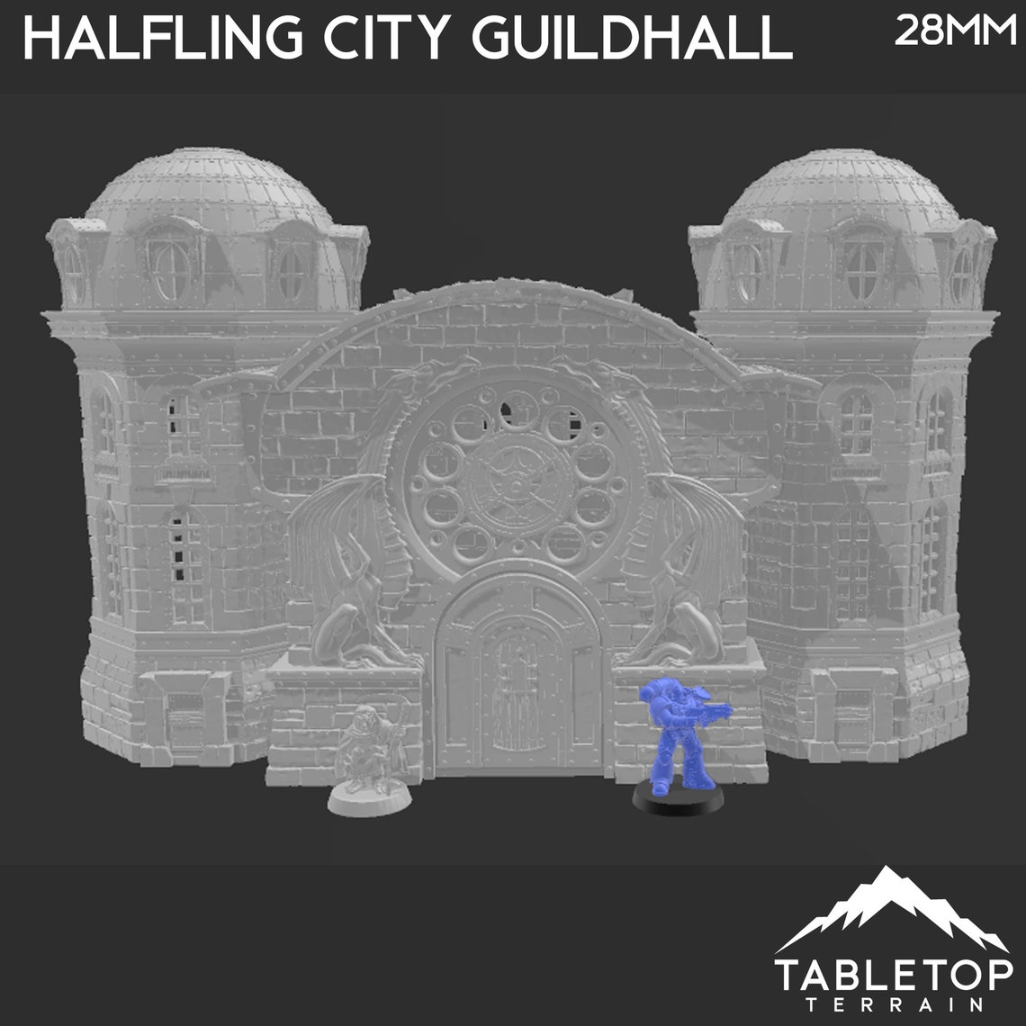 Halfling City Guildhall - Rise of the Halflings - Fantasy Building ...