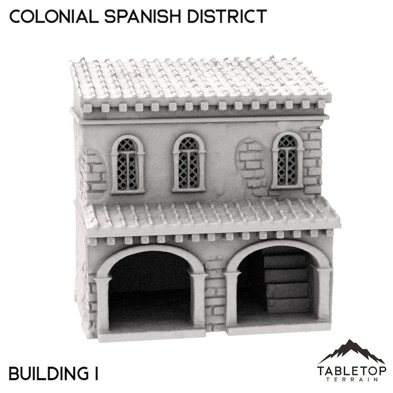 Colonial Spanish District - DND Aos Pathfinder Conquest Miniatureland ...