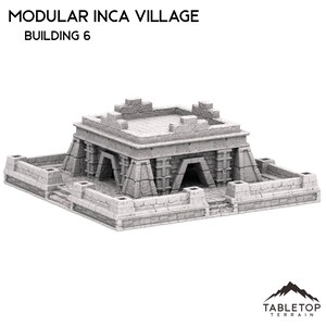 Modular Inca Village - DND Aos Pathfinder Conquest Miniatureland ...