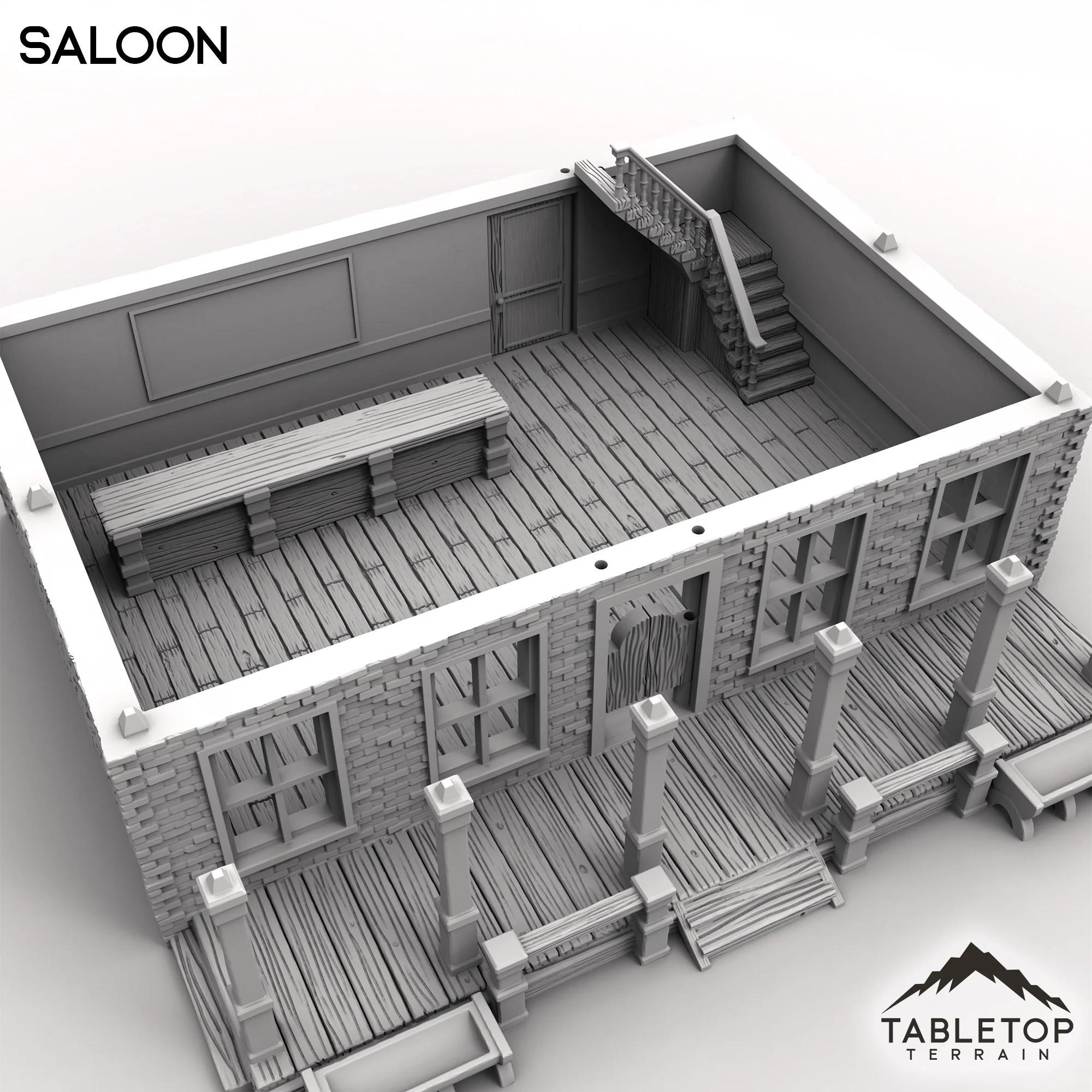Dreadwood Saloon - Wild West Terrain Wargaming RPG Exodus Western Rush ...