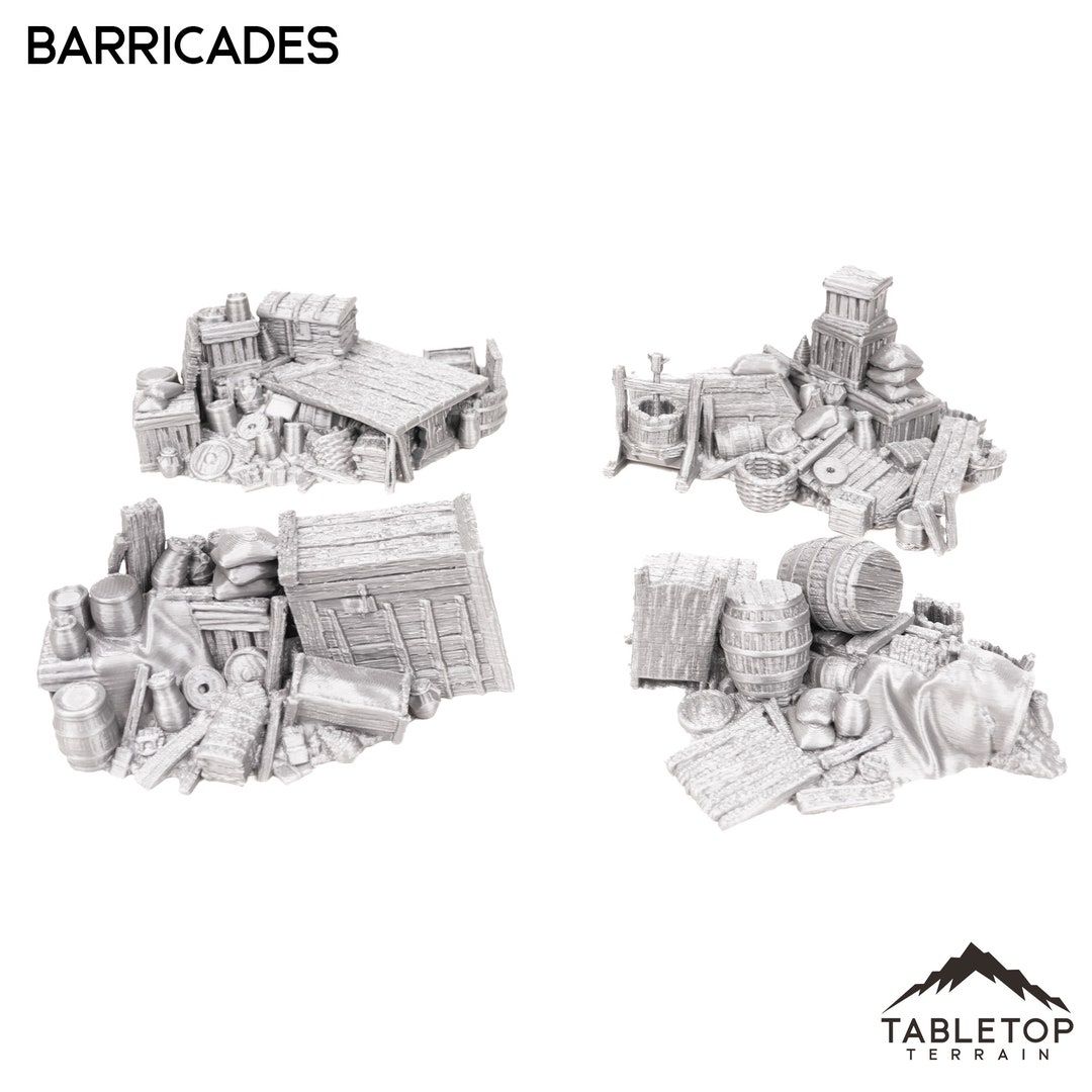 Barricades - Hagglethorn Hollow - Scatter Terrain - DND Aos Pathfinder ...