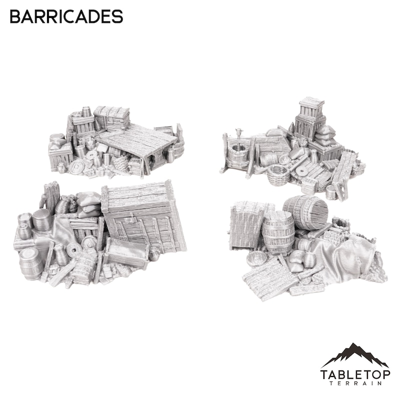 Barricades - Hagglethorn Hollow - Scatter Terrain - DND Aos Pathfinder ...