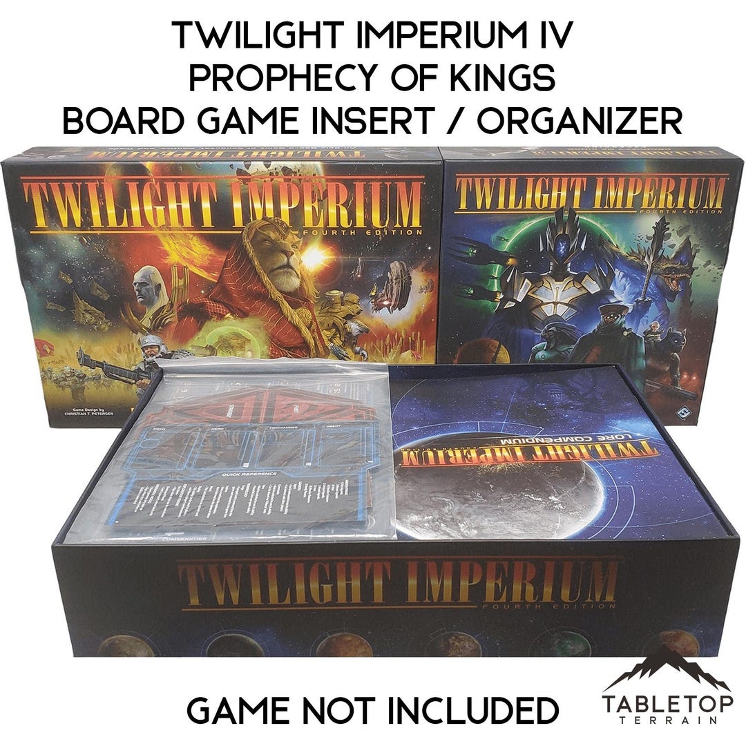 Ultimate Twilight Imperium 4 + Pok Insert/organizer - Etsy