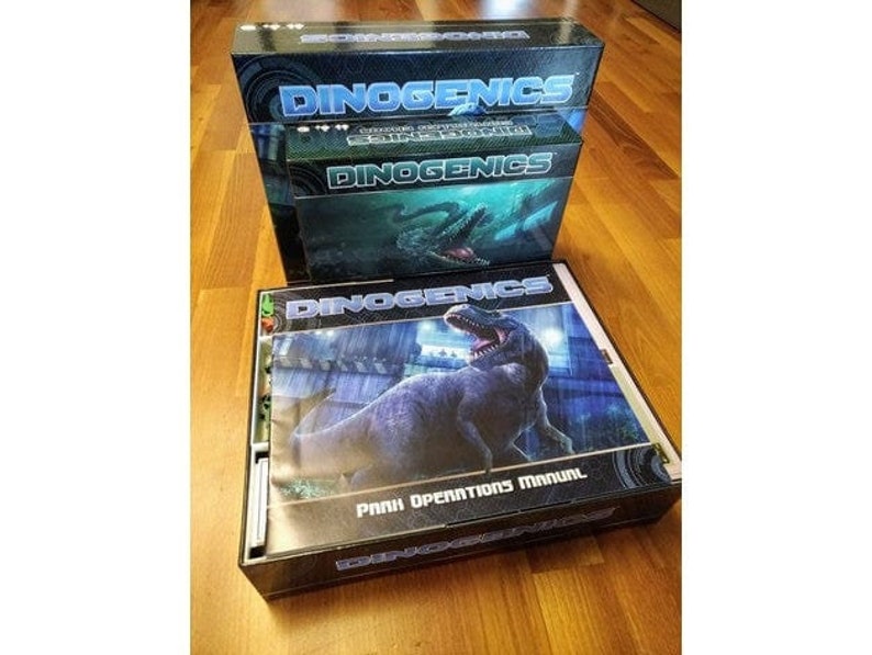 Dinogenics With Controlled Chaos Board Game Insert / Organizer - Etsy