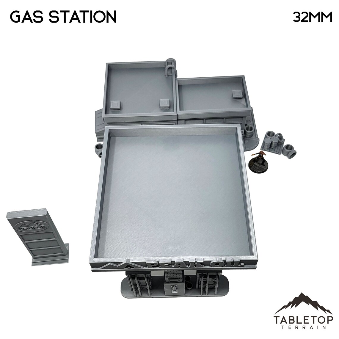 Gas Station Marvel Crisis Protocol Building MCP Urban - Etsy