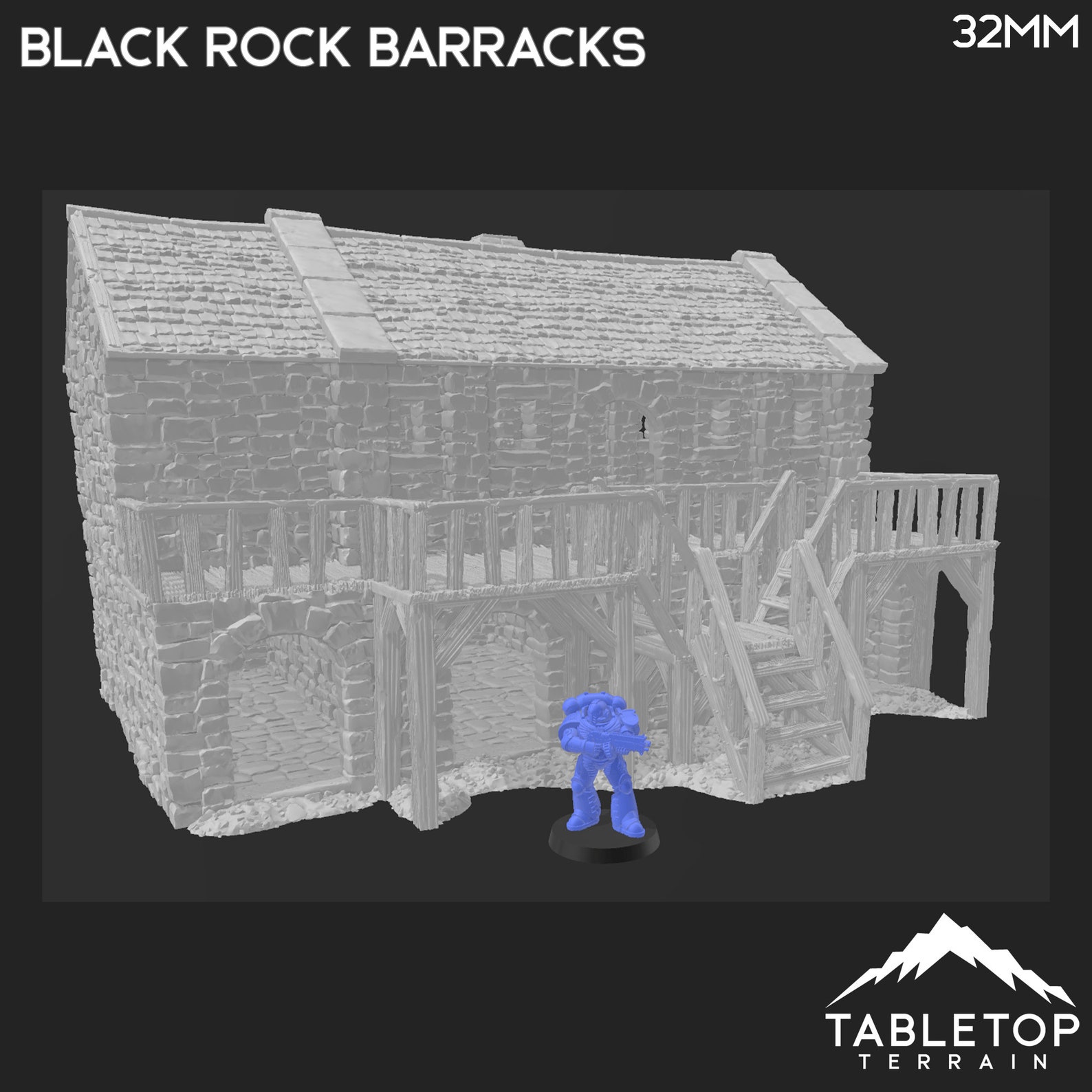 Black Rock Barracks - Country & King - Fantasy Historical Building ...