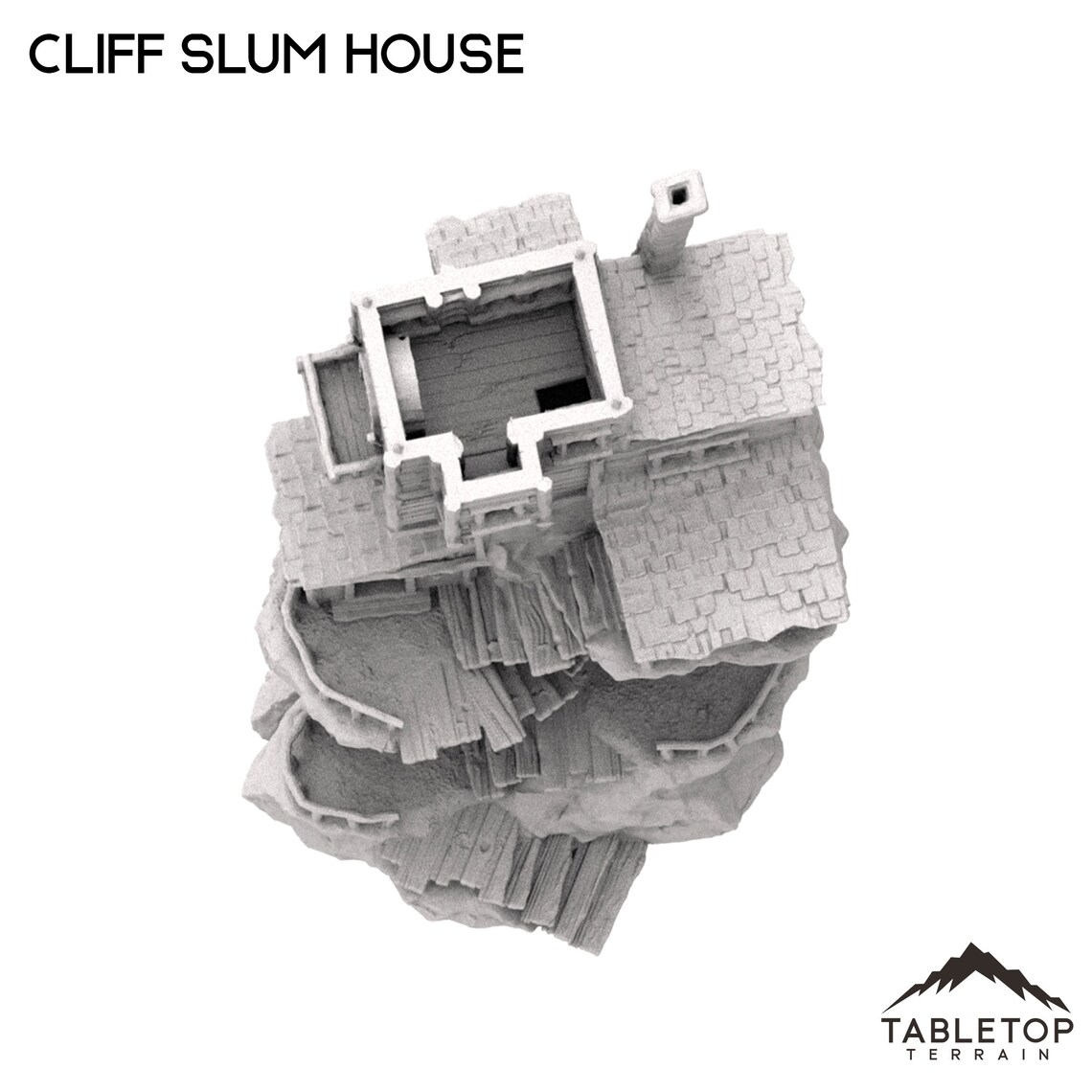 Cliff Slum House - DND Aos Pathfinder Conquest Miniatureland Tabletop ...
