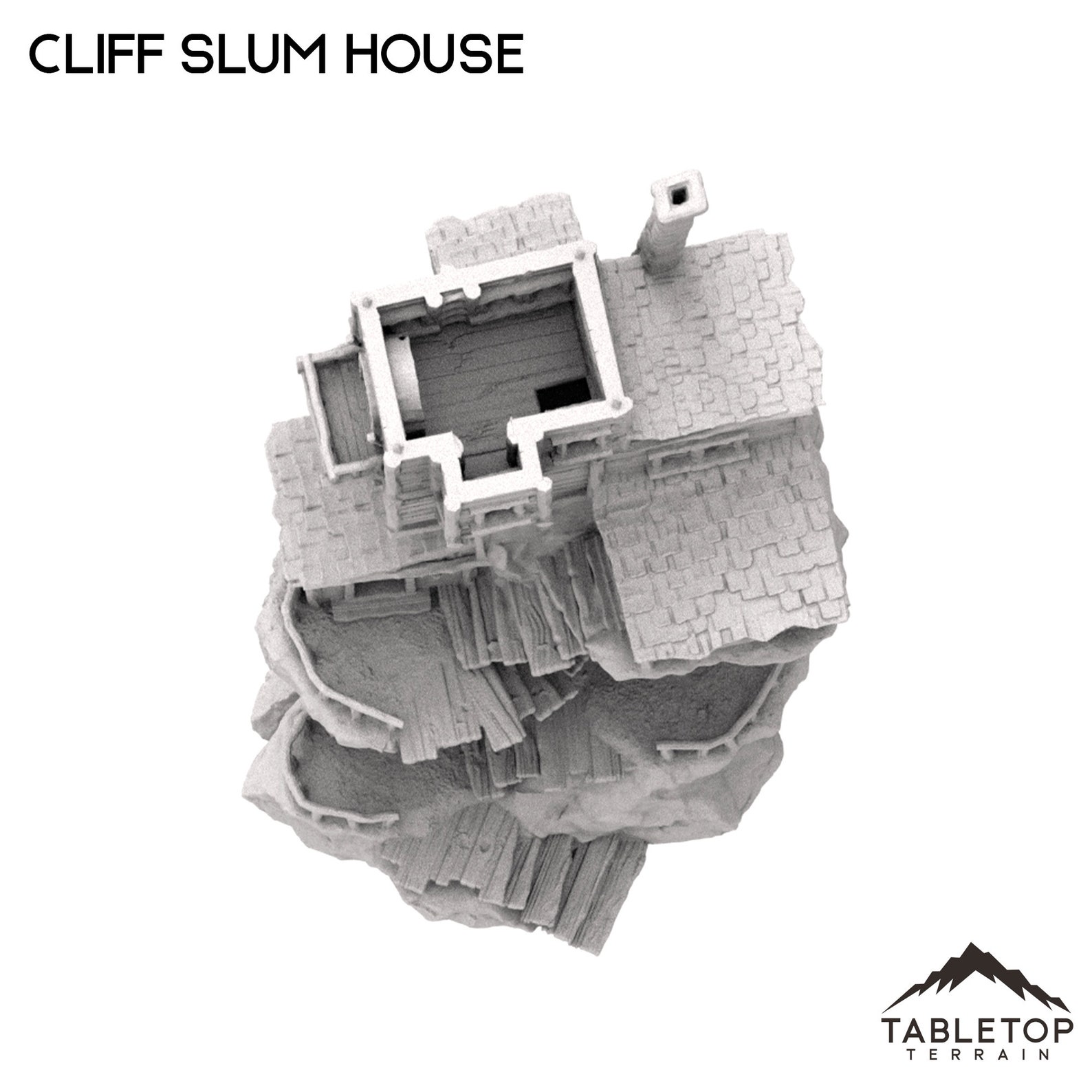 Cliff Slum House - DND Aos Pathfinder Conquest Miniatureland Tabletop ...