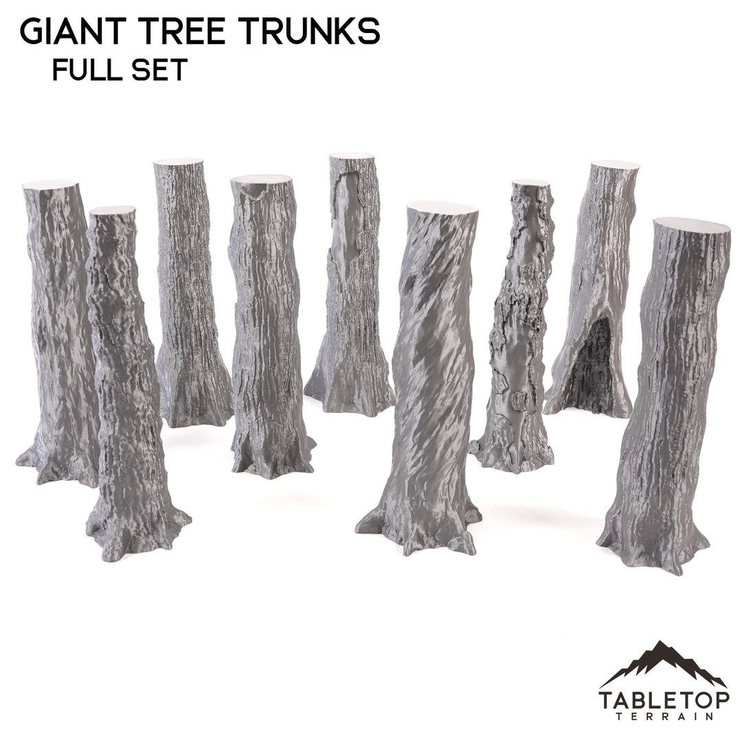 Giant Tree Trunks - Star Wars Legion Terrain - Kashyyyk Giant Trees ...