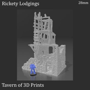 Rickety Lodgings - Fantasy Building - Shadowfey Fantasy Terrain DND Aos ...