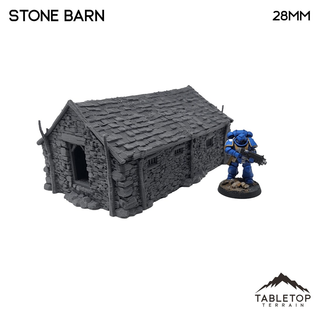 Stone Barn - WWII Building - Etsy