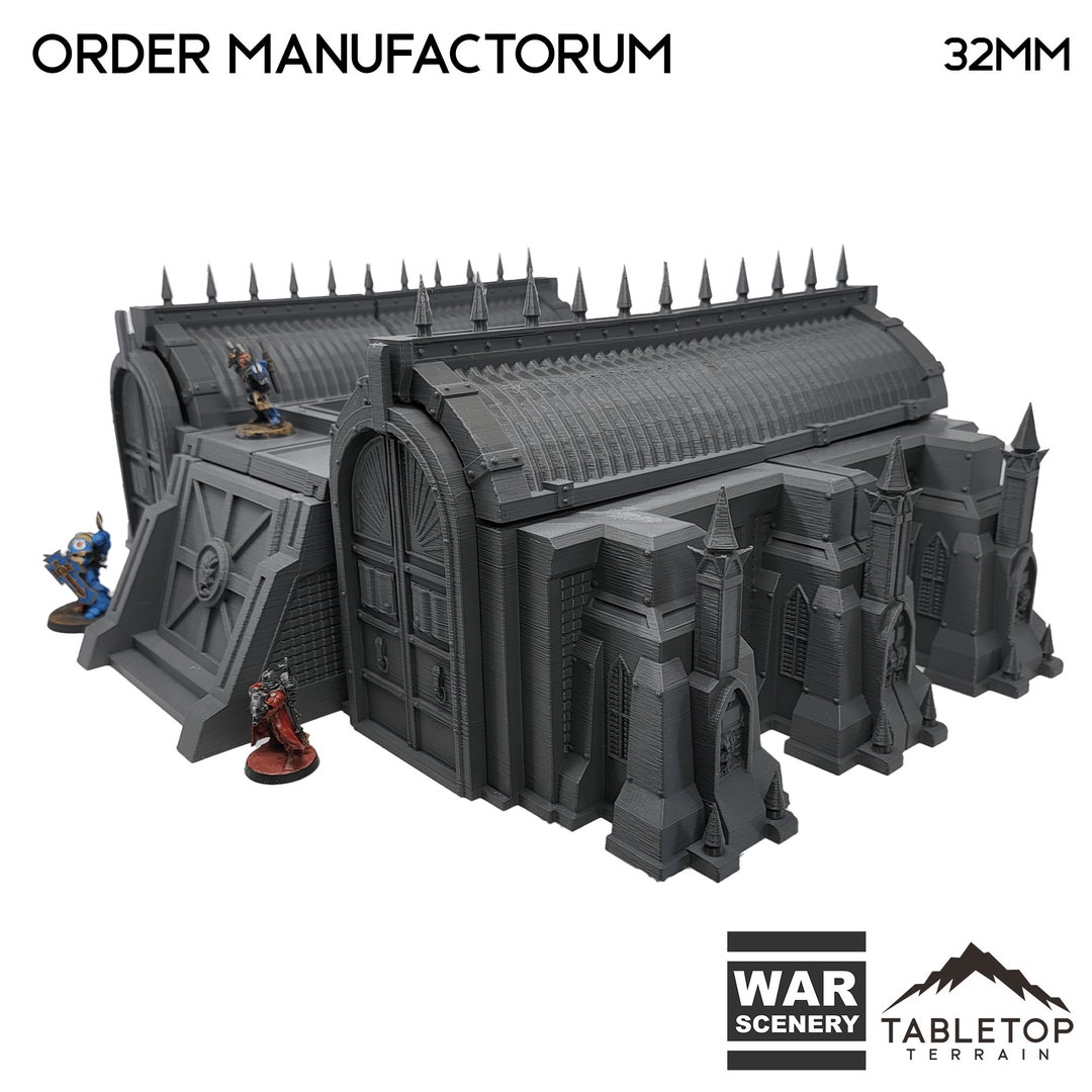 Order Manufactorum Tabletop Terrain Grimdark Terrain gothic Terrain ...