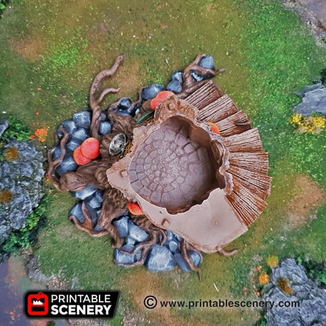 Gloomwood Treehouse - Elven Building - Fantasy Terrain DND Aos Conquest ...