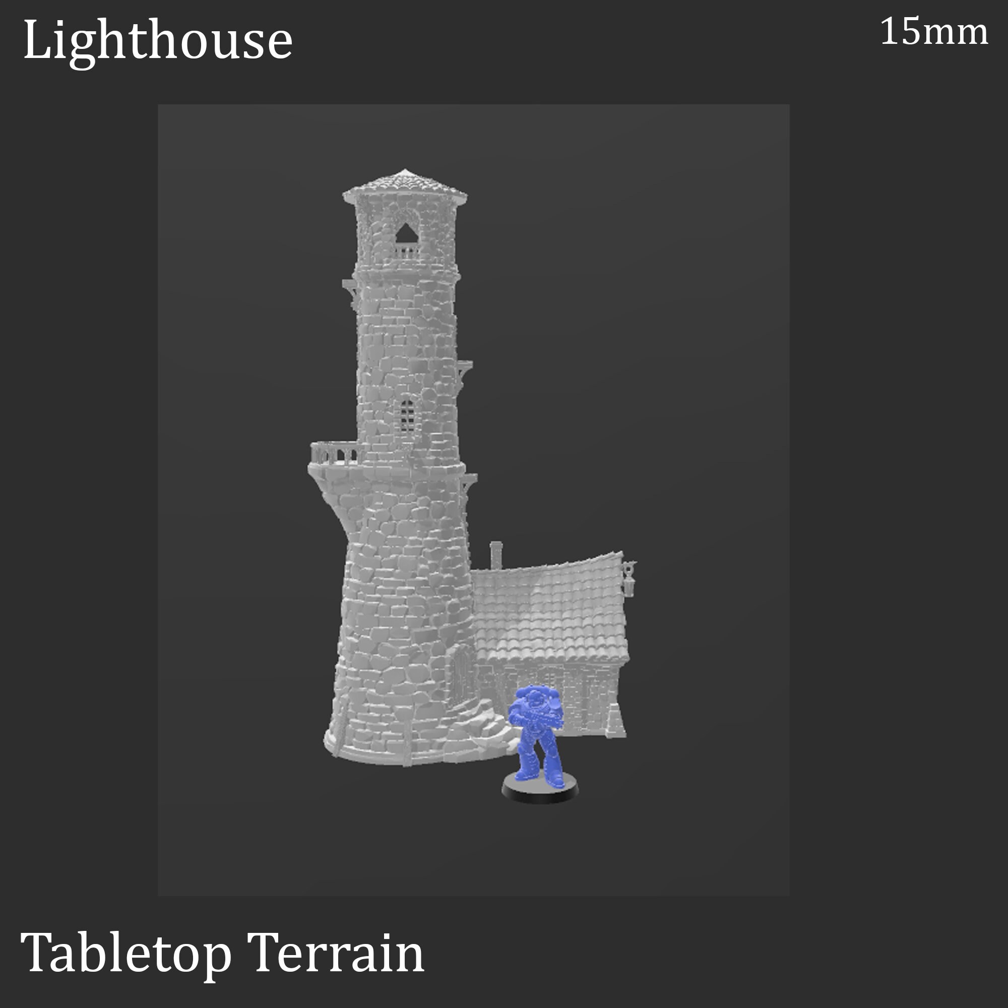 Lighthouse - Fantasy Building - Winterdale Fantasy Terrain DND Aos ...
