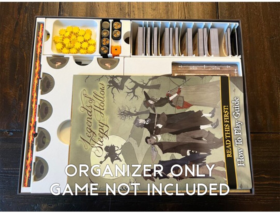 Legends of Sleepy Hollow With Expansion Board Game Insert / Organizer ...
