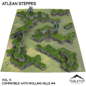 HEXTECH Atlean Steppes Map Hill Sets - 6mm - Thunderhead Studio 6mm ...