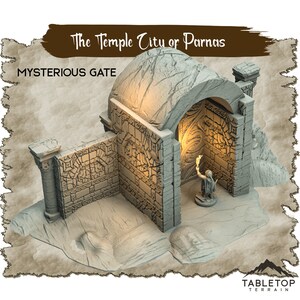 The Temple City of Parnas - Thematic Dungeon Terrain - DND Aos Malifaux ...