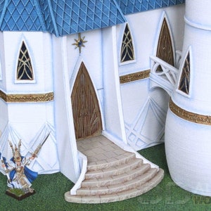 High Elf House Tower - Elven Fantasy Building - Etsy