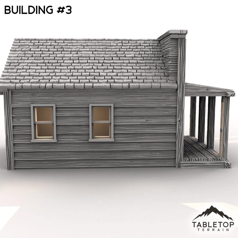 Dreadwood Building 3 - Wild West Terrain Wargaming RPG Exodus Western ...