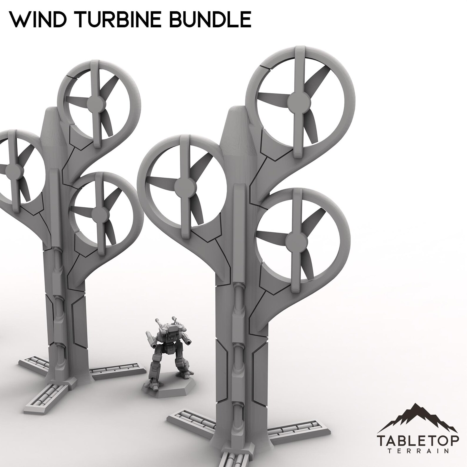 HEXTECH Wind Turbine Bundle - Power Complex - Thunderhead Studio 6mm ...