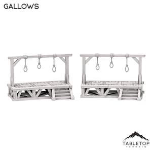 Gallows - Old Wild Western Rush - Wild West Terrain Wargaming RPG ...