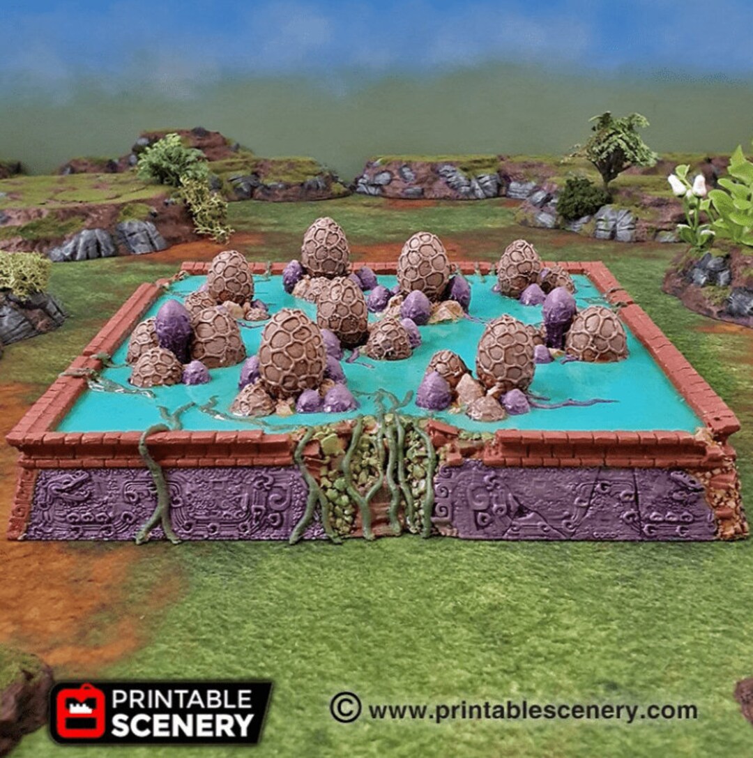 Breeding Pool - Fantasy Terrain - New Eden Jungle Terrain DND Aos ...